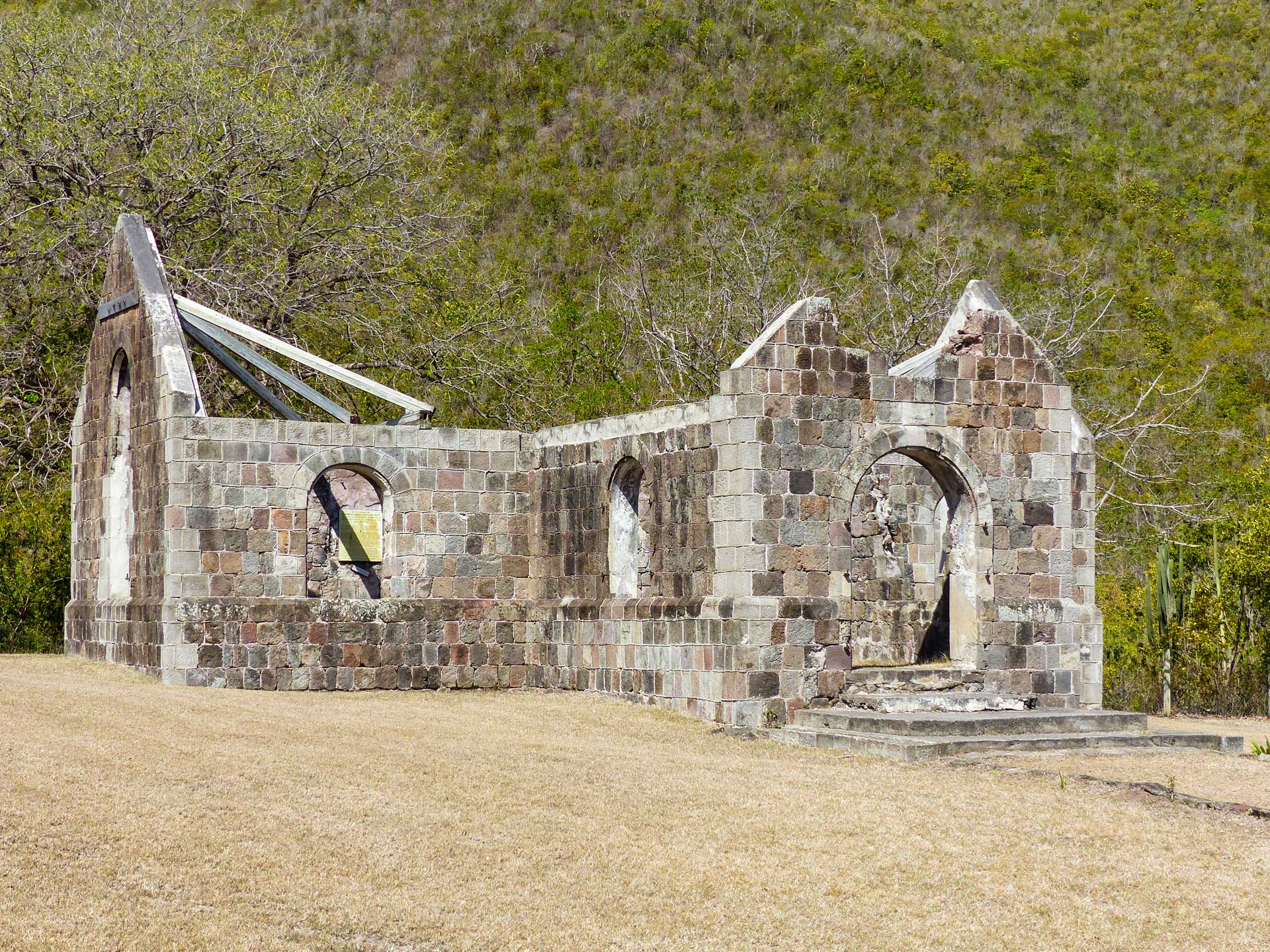 Kostol Cottle Church - Svätý Krištof a Nevis - PlaceMania