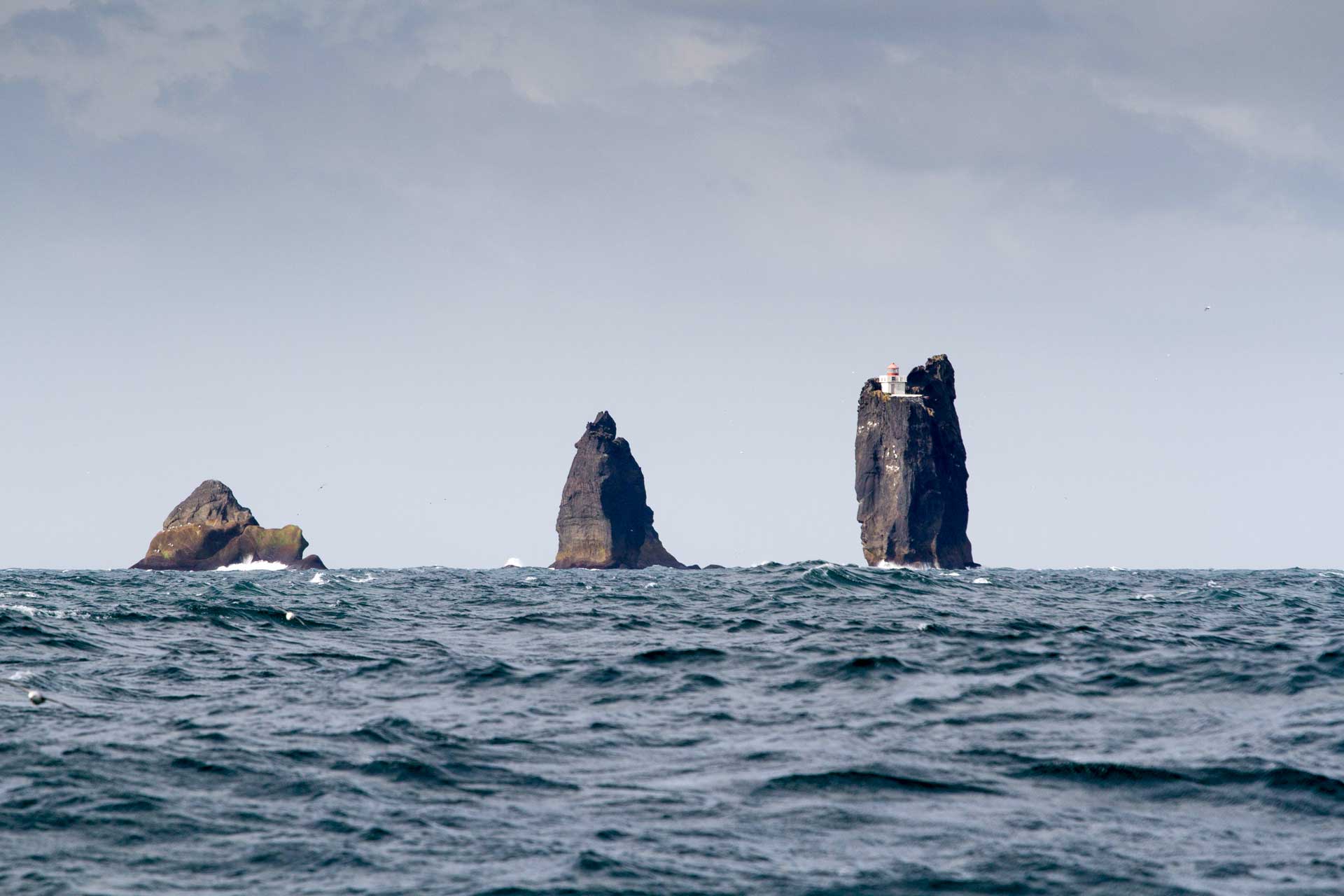 Maják Þrídrangaviti - Island - PlaceMania