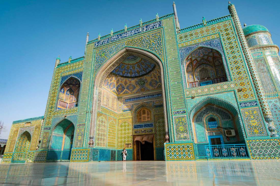 Modrá mešita v Afganistane - Afganistan - PlaceMania