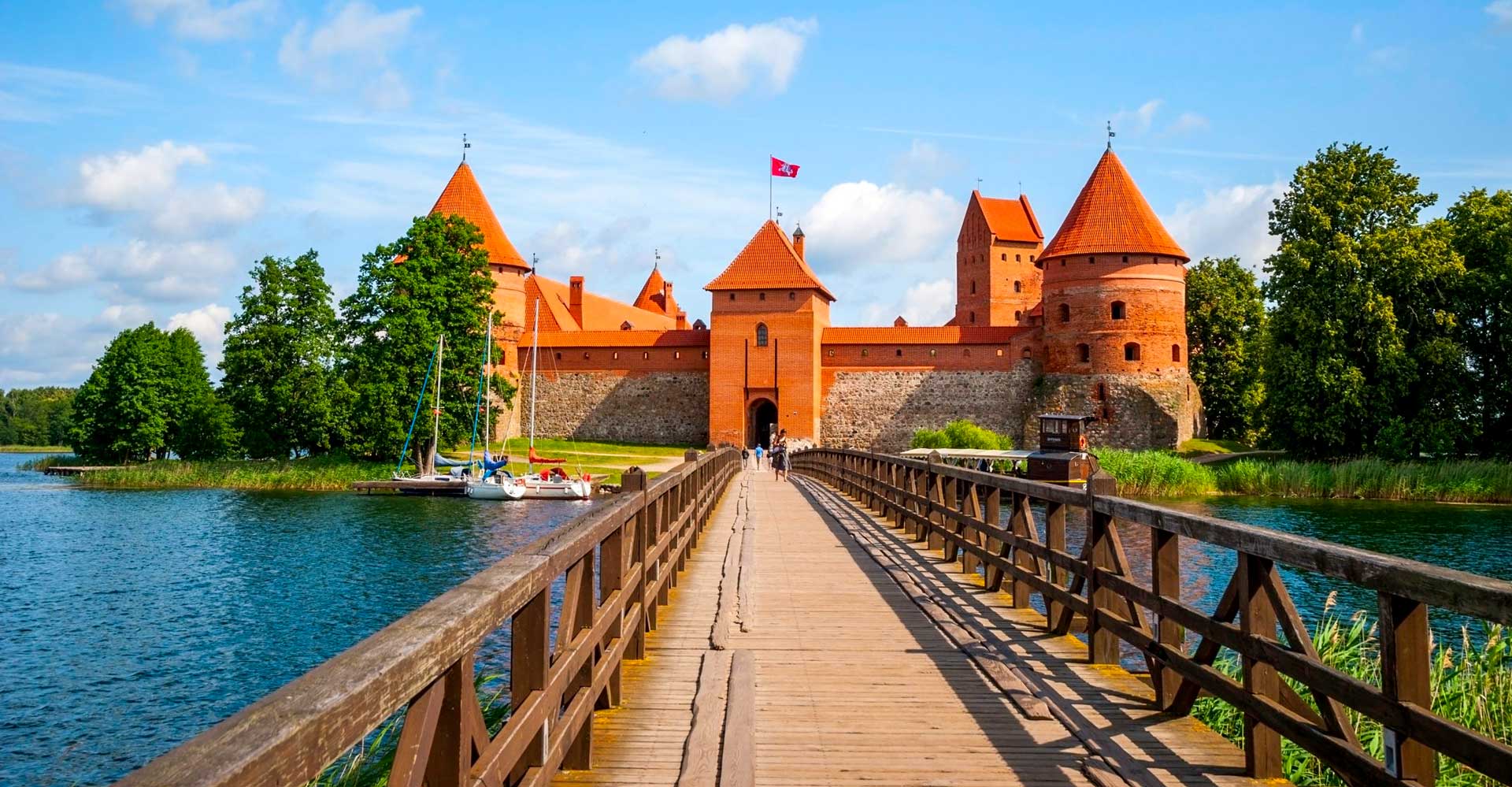 Hrad na ostrove Trakai - Litva - PlaceMania