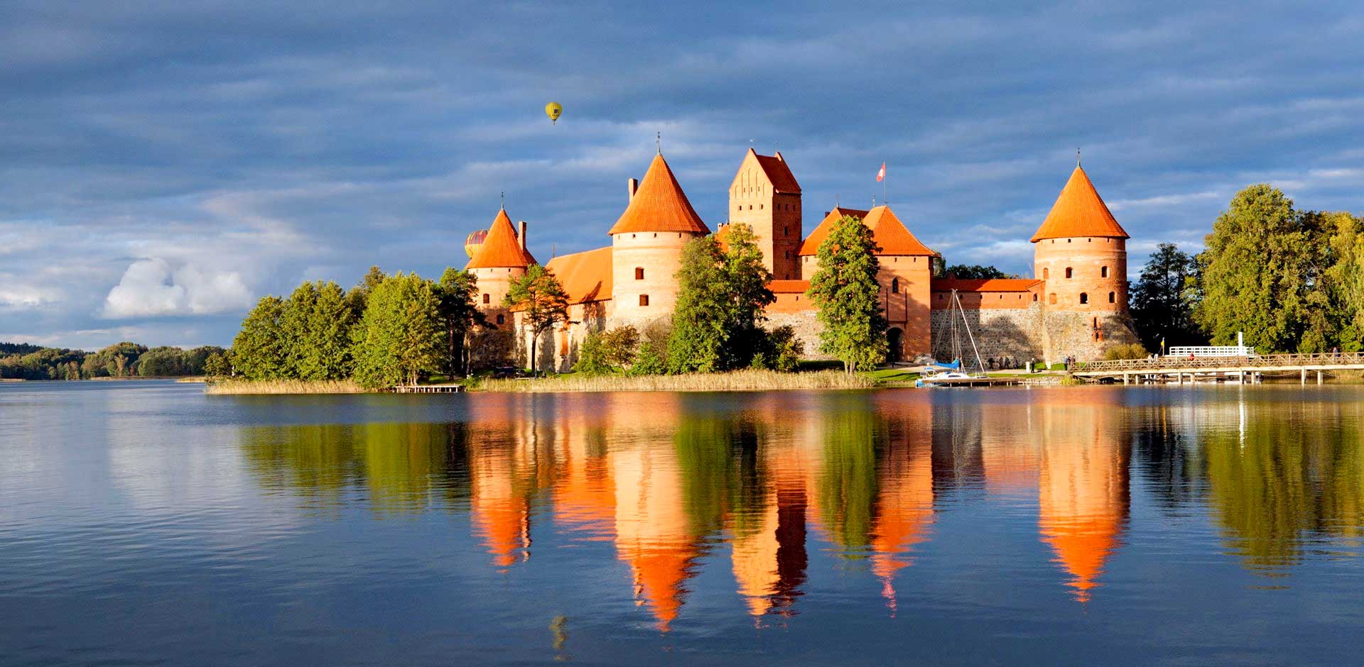 Hrad na ostrove Trakai - Litva - PlaceMania